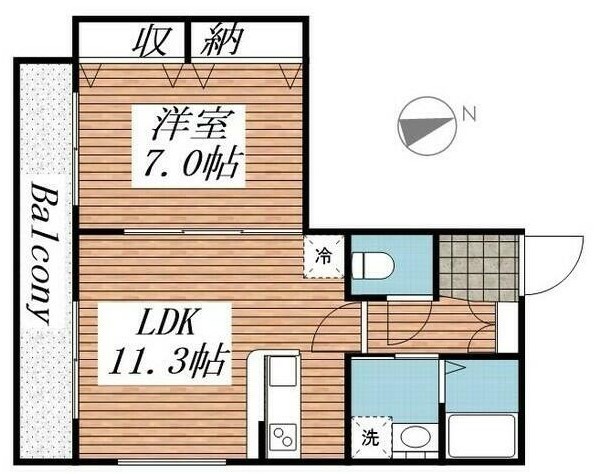 ISLA綱町(イスラ綱町)という人気物件です！鉄筋コンクリート造り地上3階建てで南向き1LDK間取りです。: 港区高級賃貸徒然草